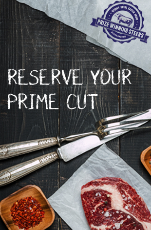 PRIME CUTS SPECIAL RELEASE | Steersons Steakhouse